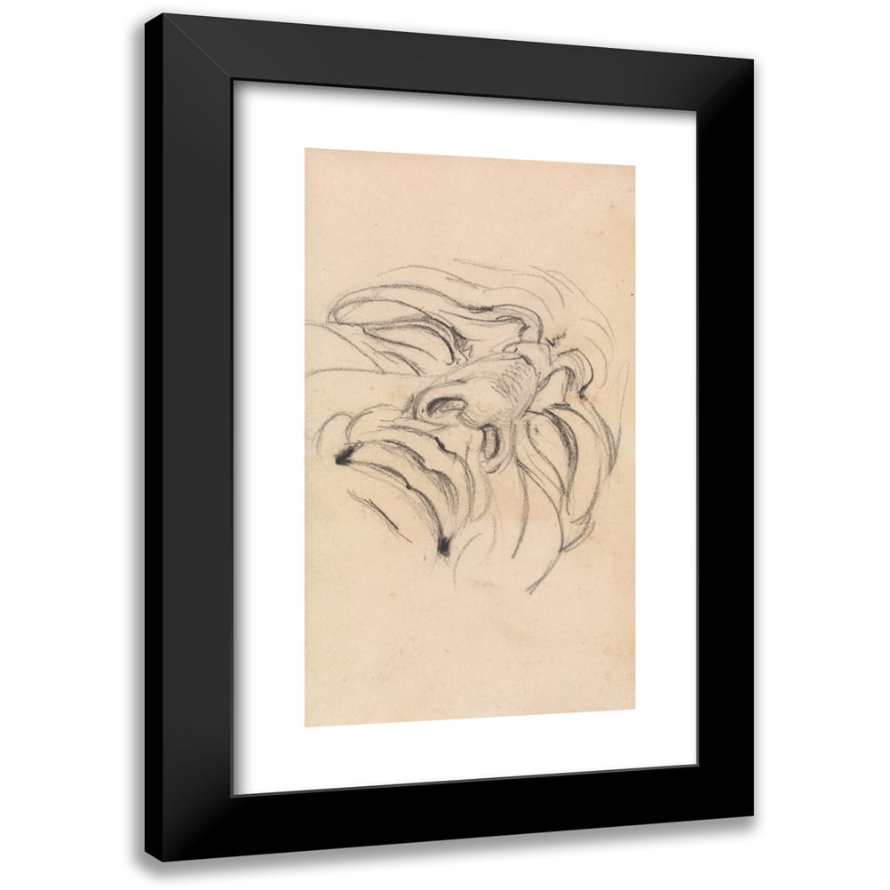 Benjamin Robert Haydon 10x14 Black Modern Framed Museum Art Print ...