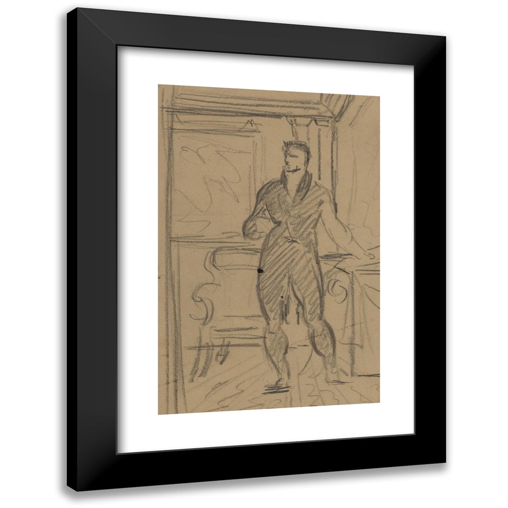 Benjamin Robert Haydon 11x14 Black Modern Framed Museum Art Print ...