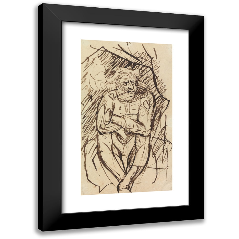 Benjamin Robert Haydon 12x18 Black Modern Framed Museum Art Print ...