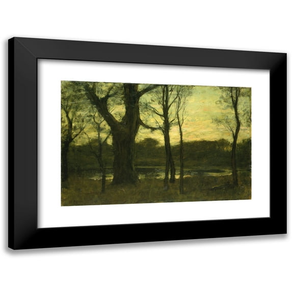 Benjamin Rutherford Fitz 18x13 Black Modern Framed Museum Art Print ...