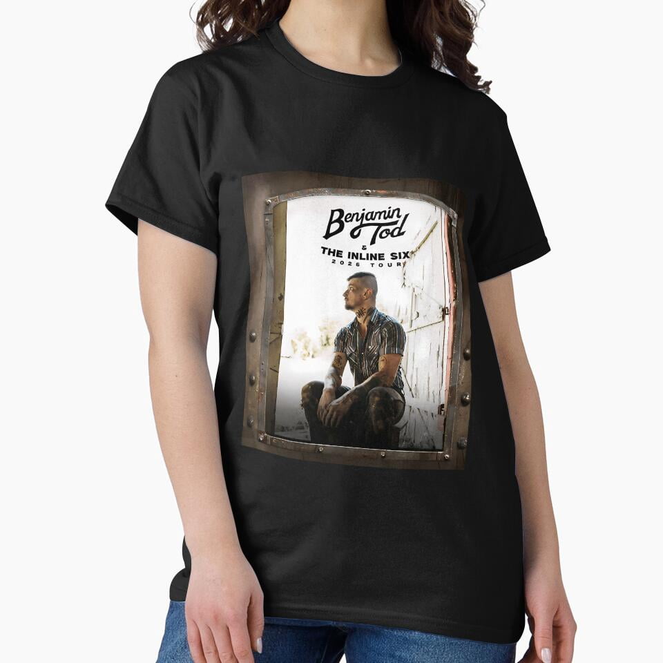 Benjamin Tod Tour Country Folk Music Concert T-Shirt - Walmart.com