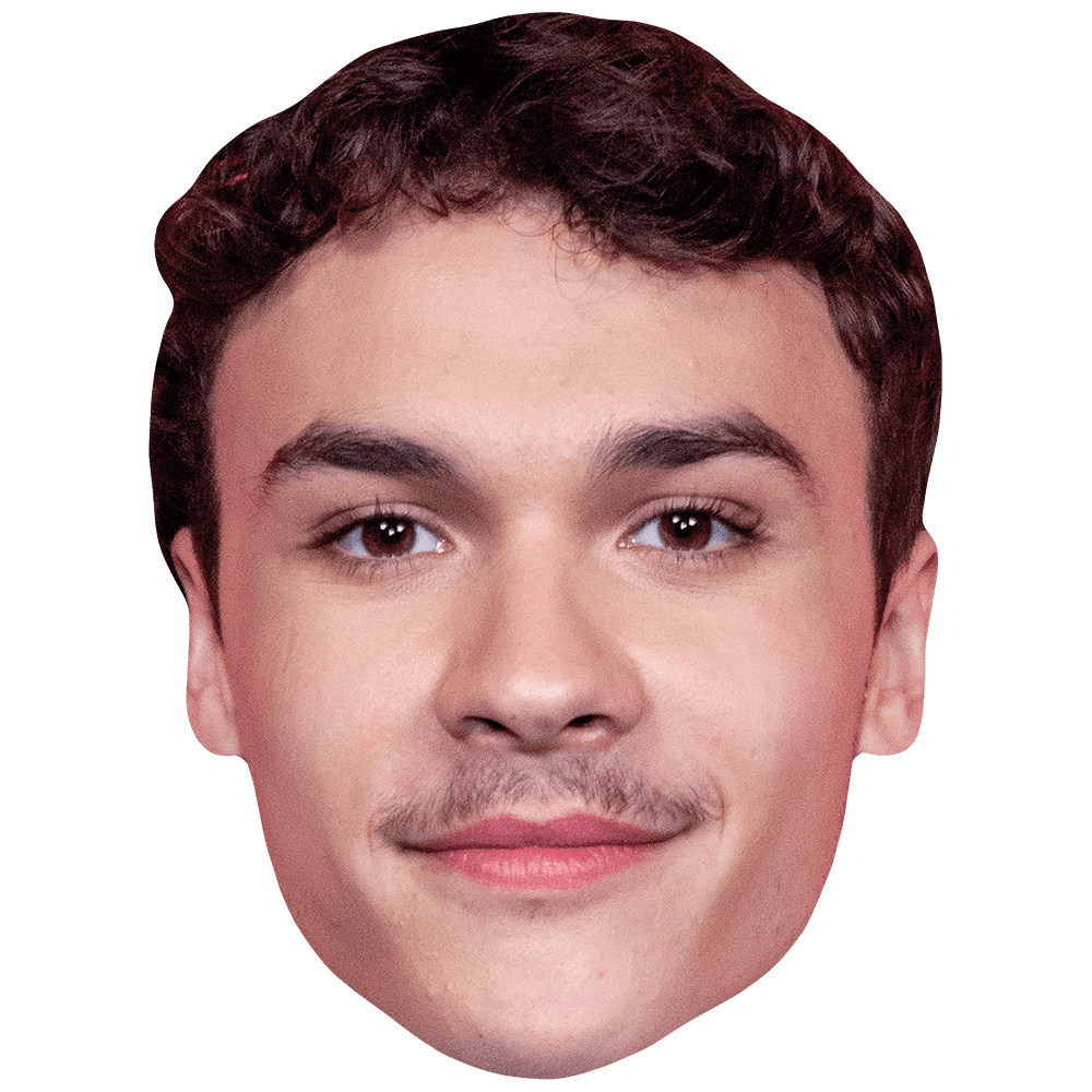 Benjamin Wadsworth (Moustache) Celebrity Mask, Flat Card Face, Fancy ...
