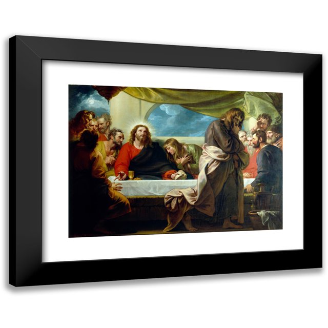 Benjamin West 14x11 Black Modern Framed Museum Art Print Titled - The ...
