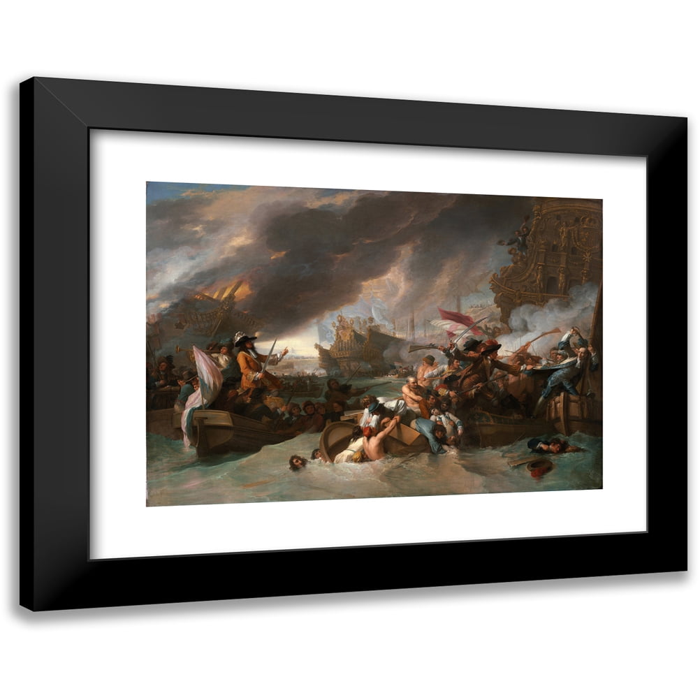 Benjamin West 18x14 Black Modern Framed Museum Art Print Titled - The ...