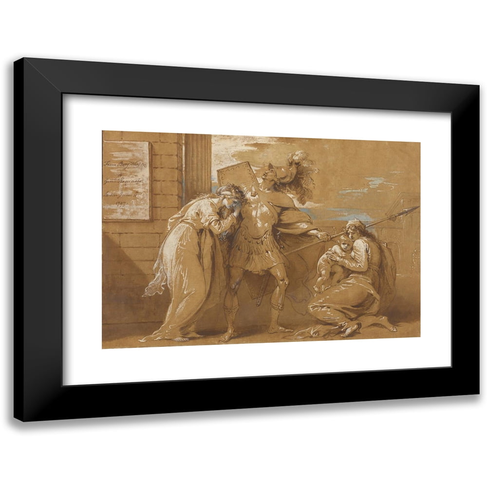 Benjamin West 18x14 Black Modern Framed Museum Art Print Titled - The ...