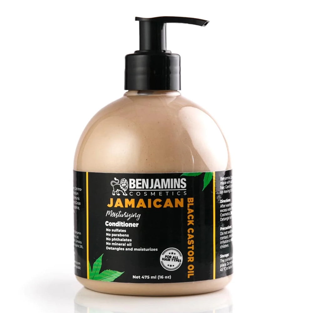 Benjamins Jamaican Black Castor Oil Moisturizing Conditioner, 16 Oz ...