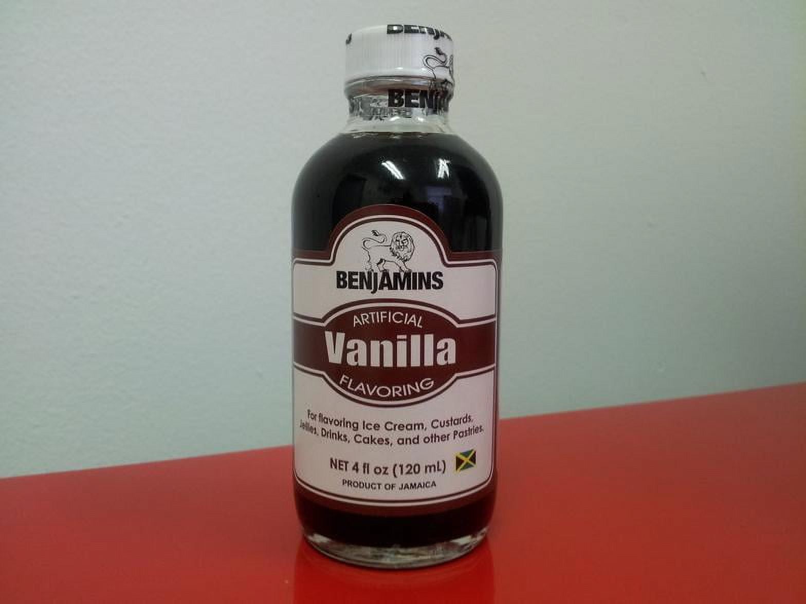 Benjamins Vanilla Flavoring, 4 oz - Great Tasting Baking Flavors ...