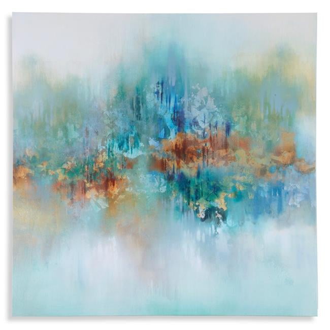 Benjara 36 x 36 Modern Wall Art Painting, Giclee Frameless Canvas ...