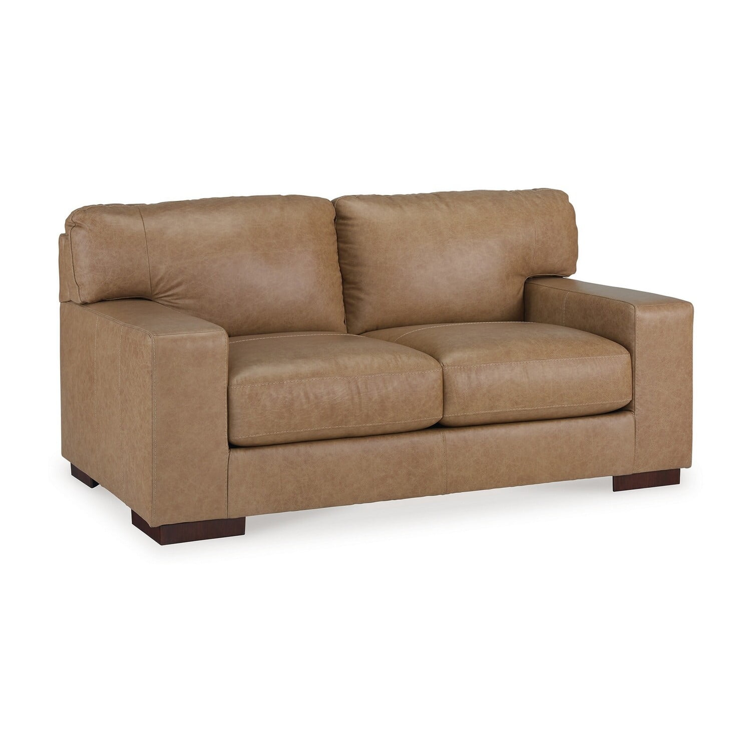 Benjara BM312046 70 in. Aida Oversized Attached Cushions Leather ...