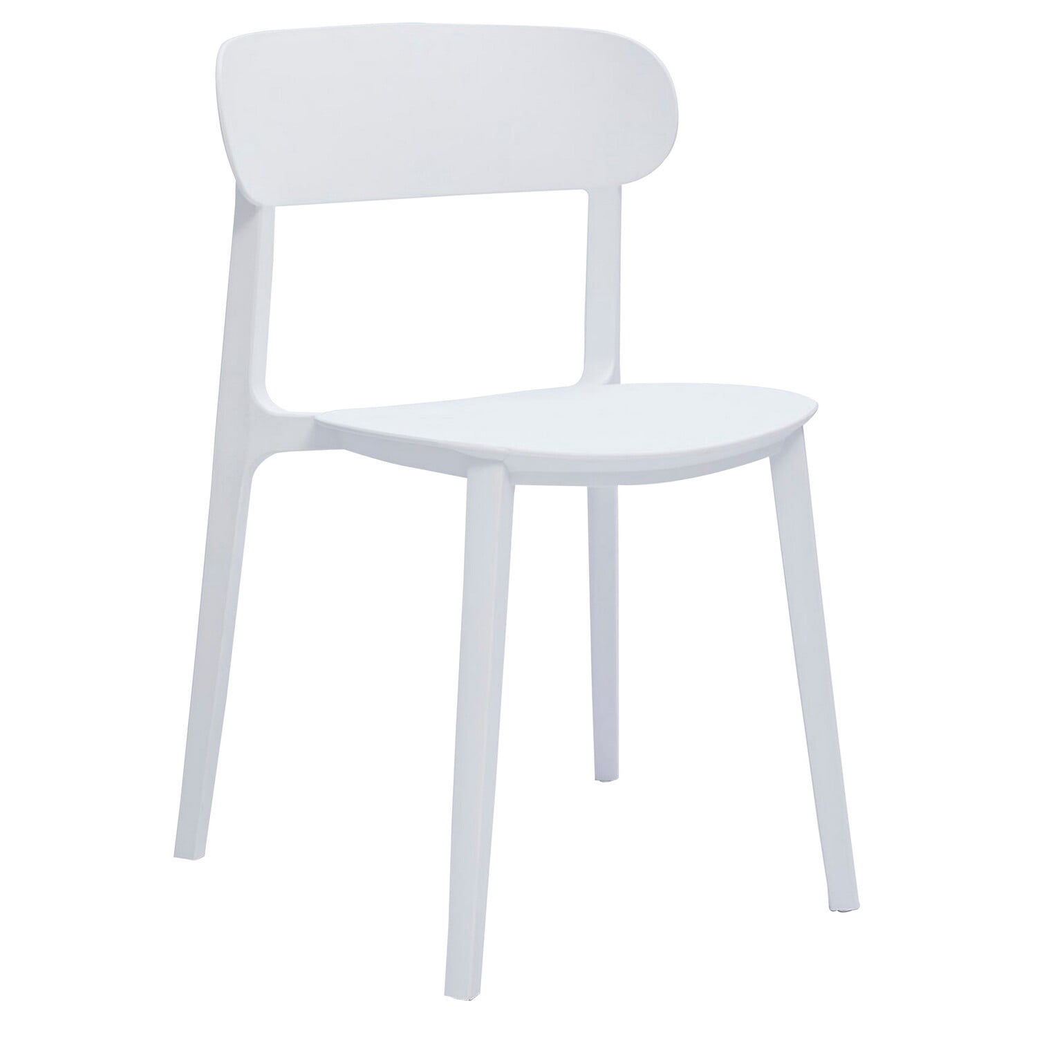 Benjara BM307601 20 in. Qin Contoured Backrest Curved Seating Side ...
