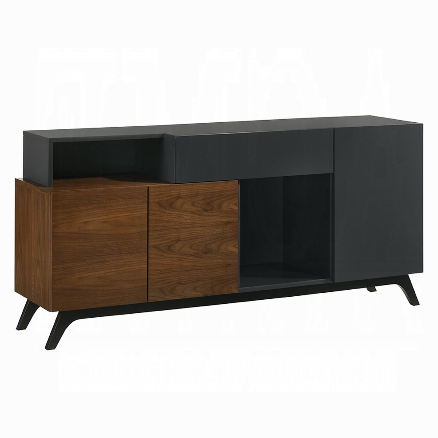 Benjara BM333094 Diny Sideboard Buffet Console - Sliding Door - Black ...