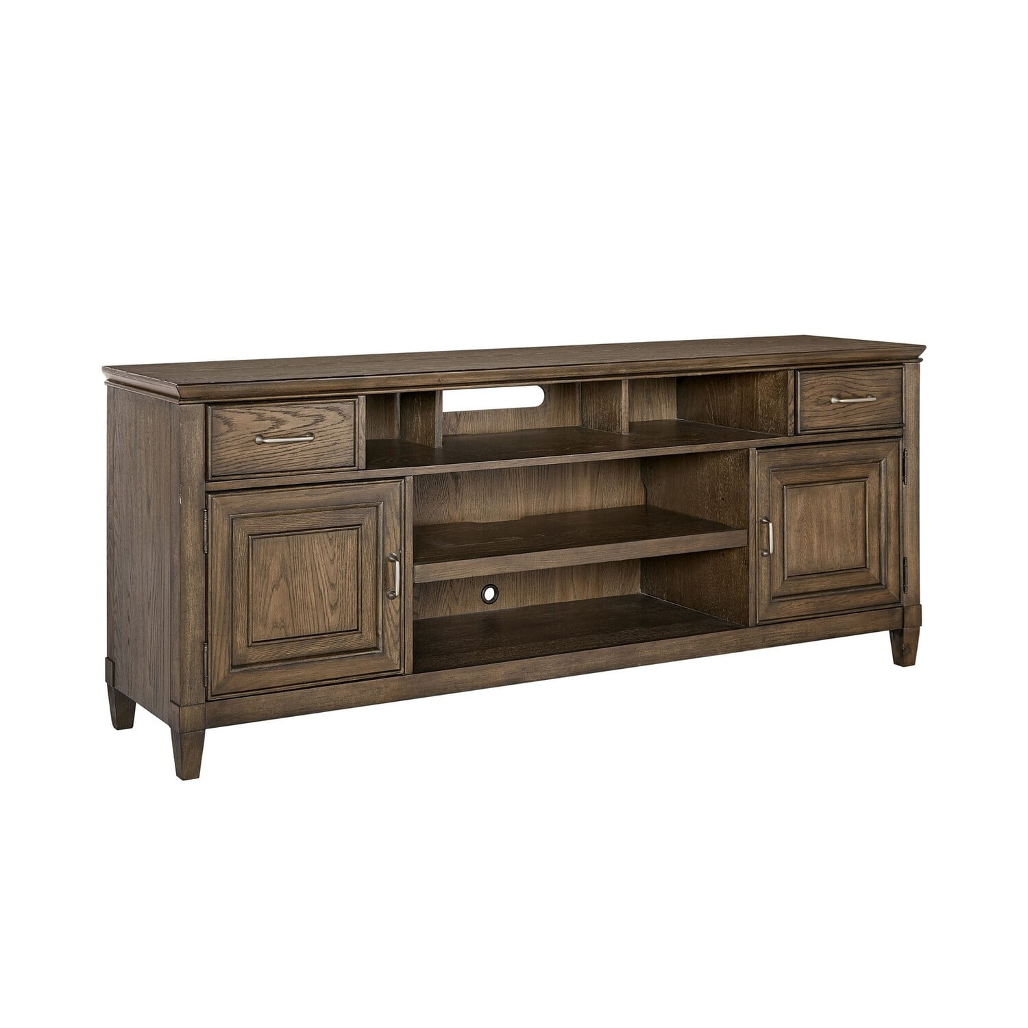 Benjara Eva 74 Inch TV Media Entertainment Center Console, Medium, 2 ...