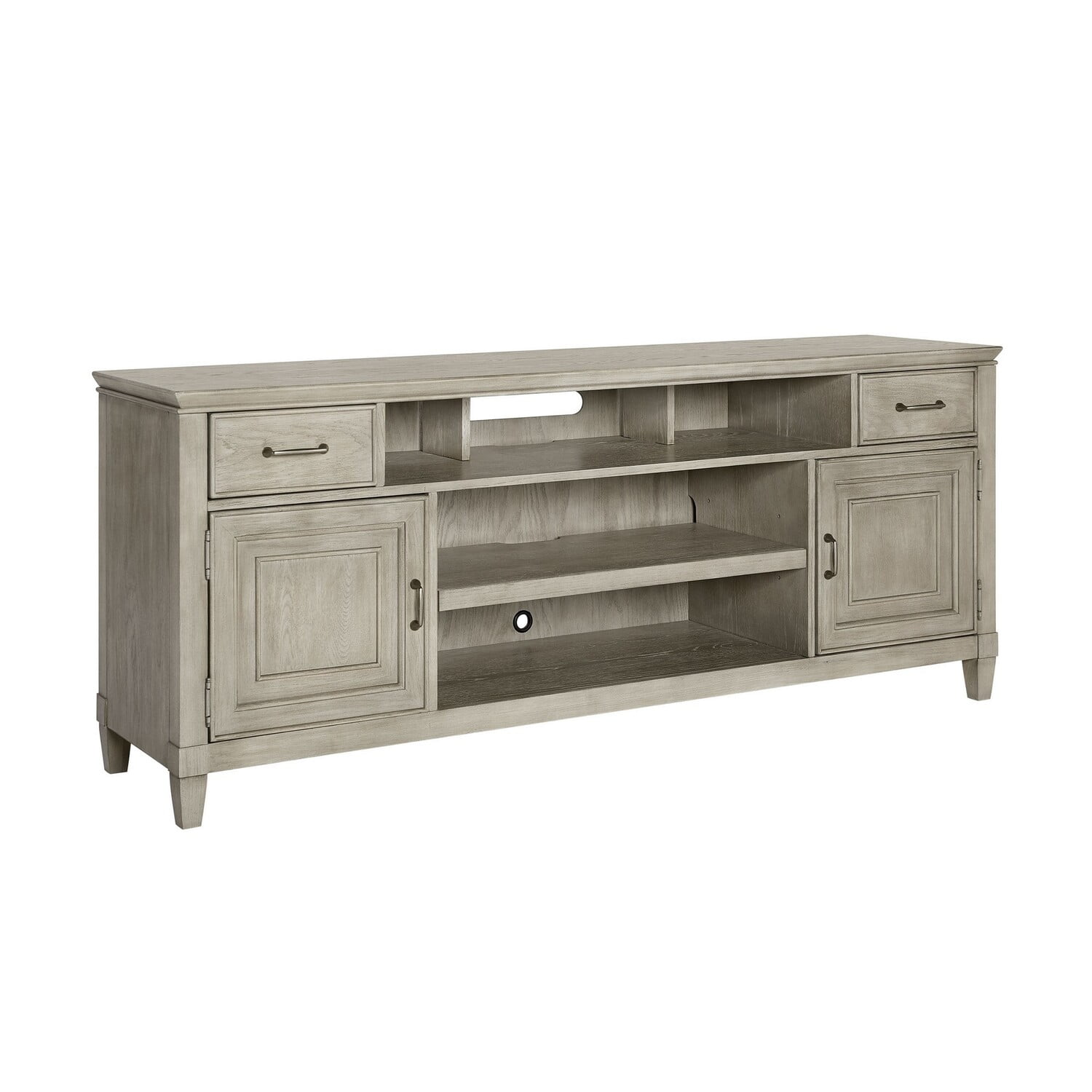 Benjara Eva 74 Inch TV Media Entertainment Center Console, Medium, 2 ...