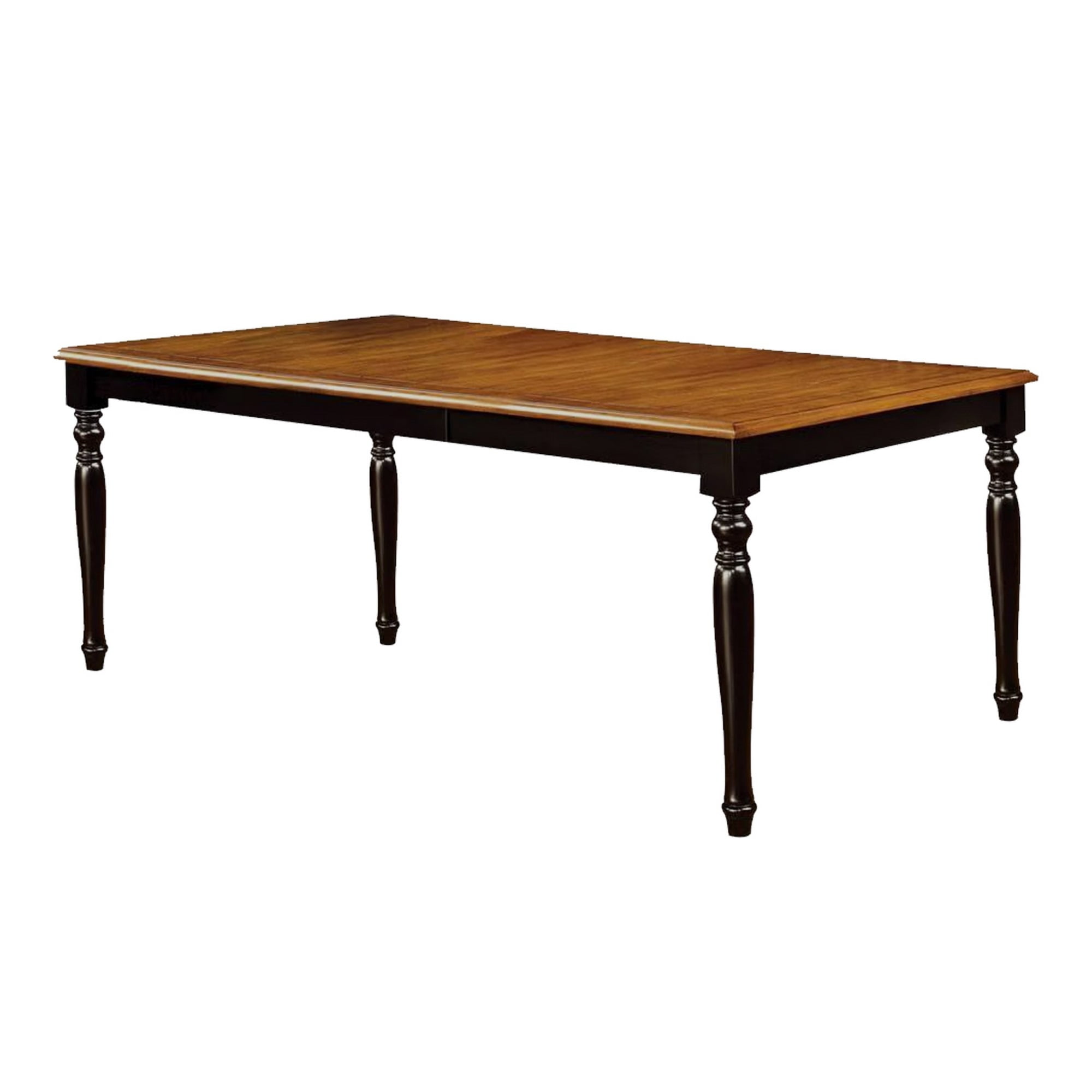 Fritz 36-54 Inch Wood Counter Height Table, Turned Legs, Oak Brown ...