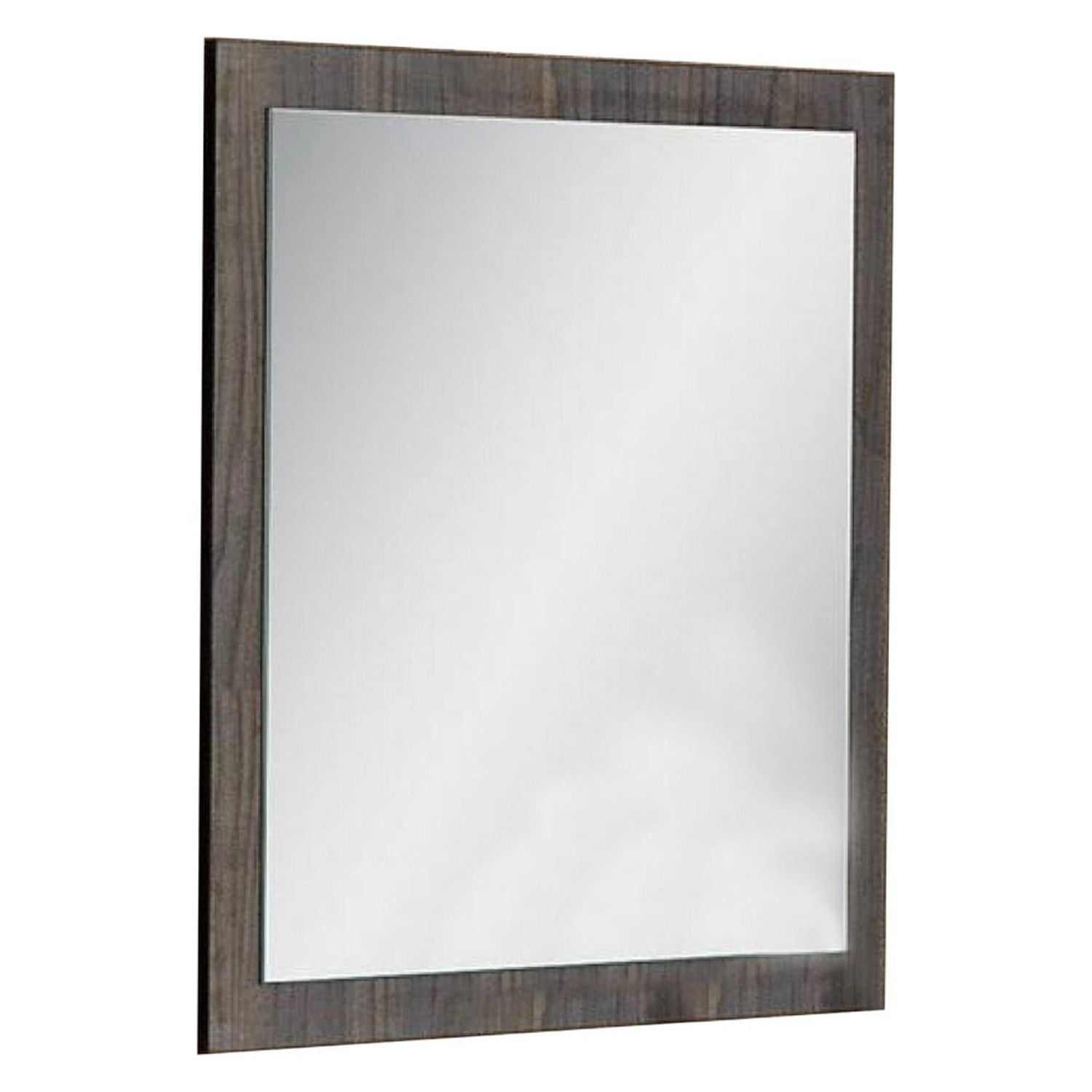 Benjara Noe Cade 39 Inch Modern Eucalyptus Wood Portrait Wall Mirror ...