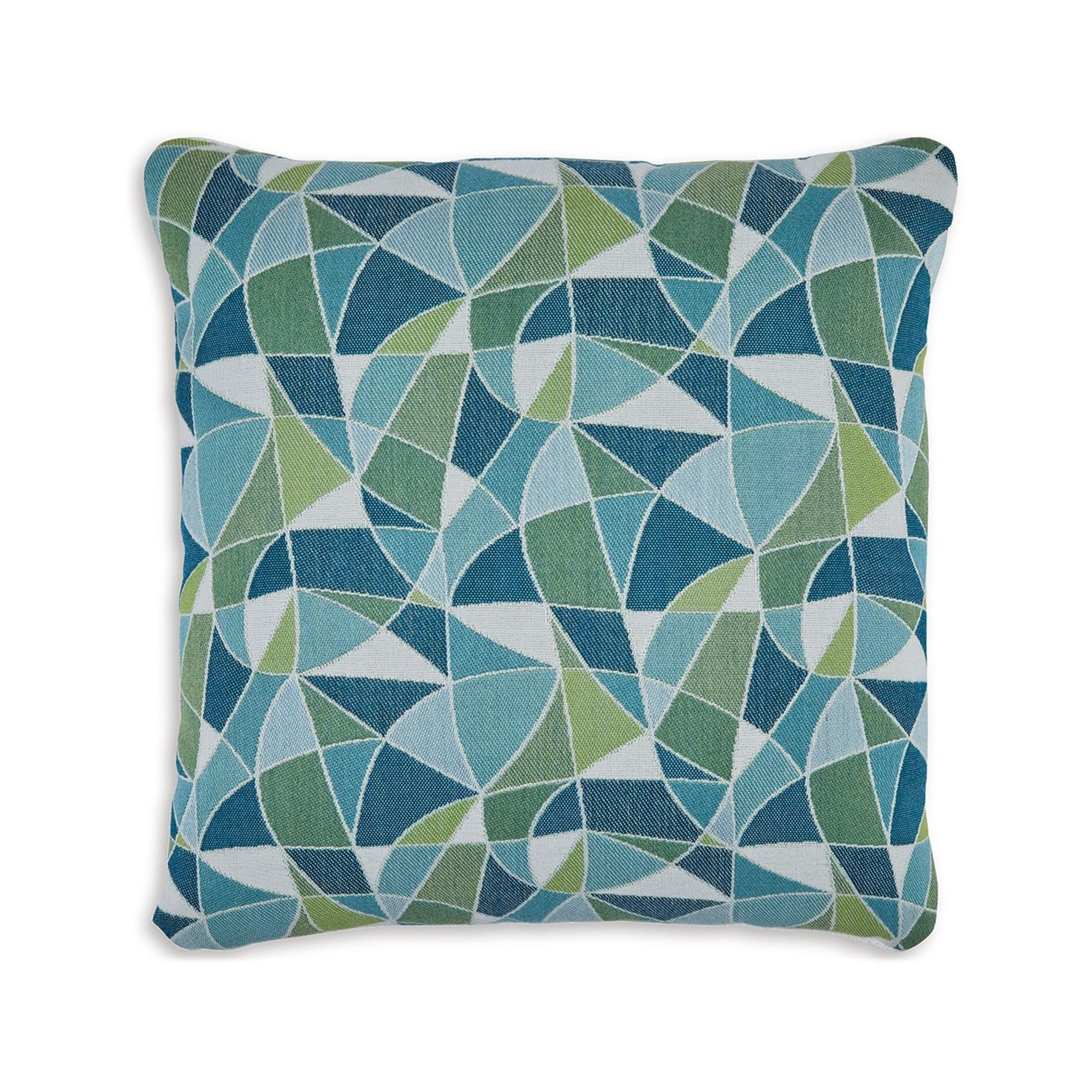 Sery 18 Inch Accent Pillow Set of 4, Indoor Outdoor Woven Geometric ...