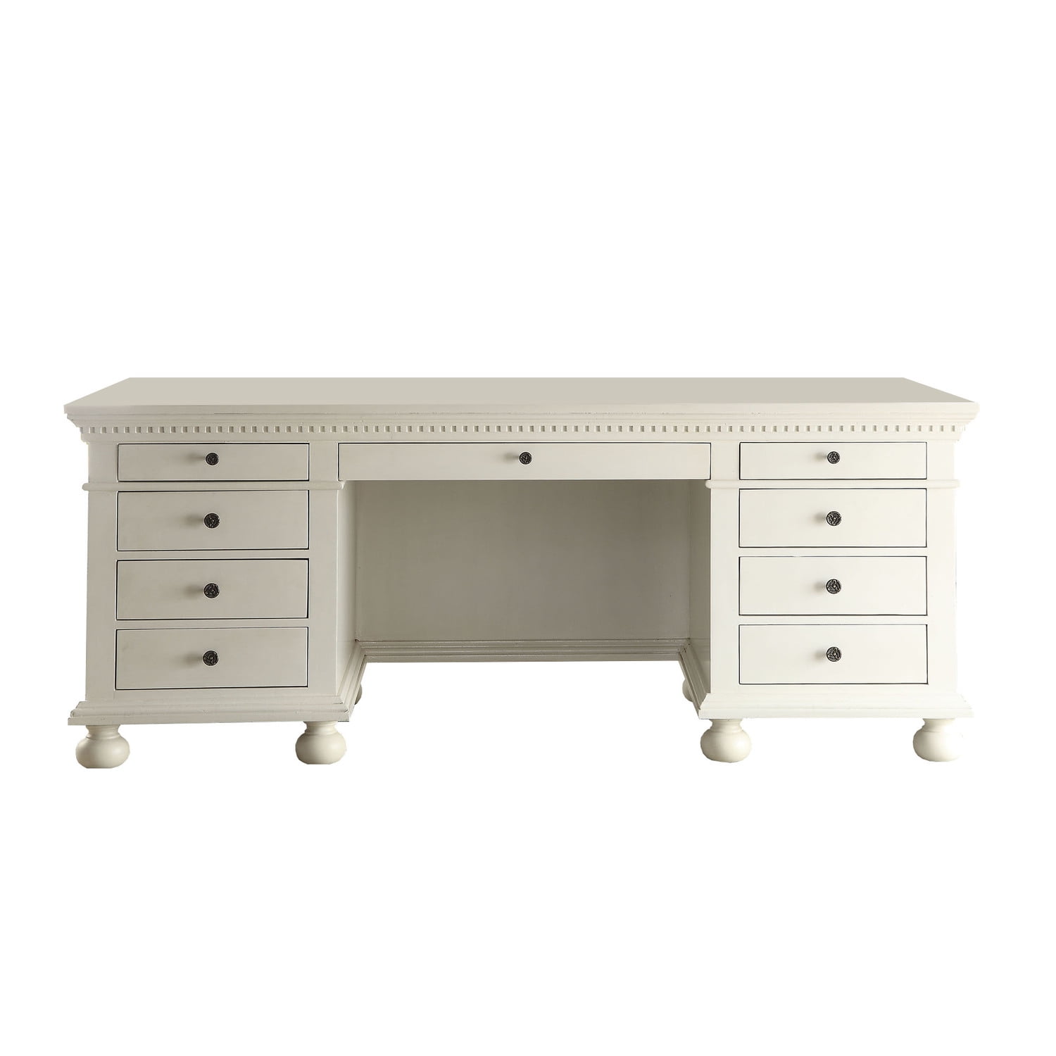 Smart Looking Executive Desk, Cream - Walmart.com