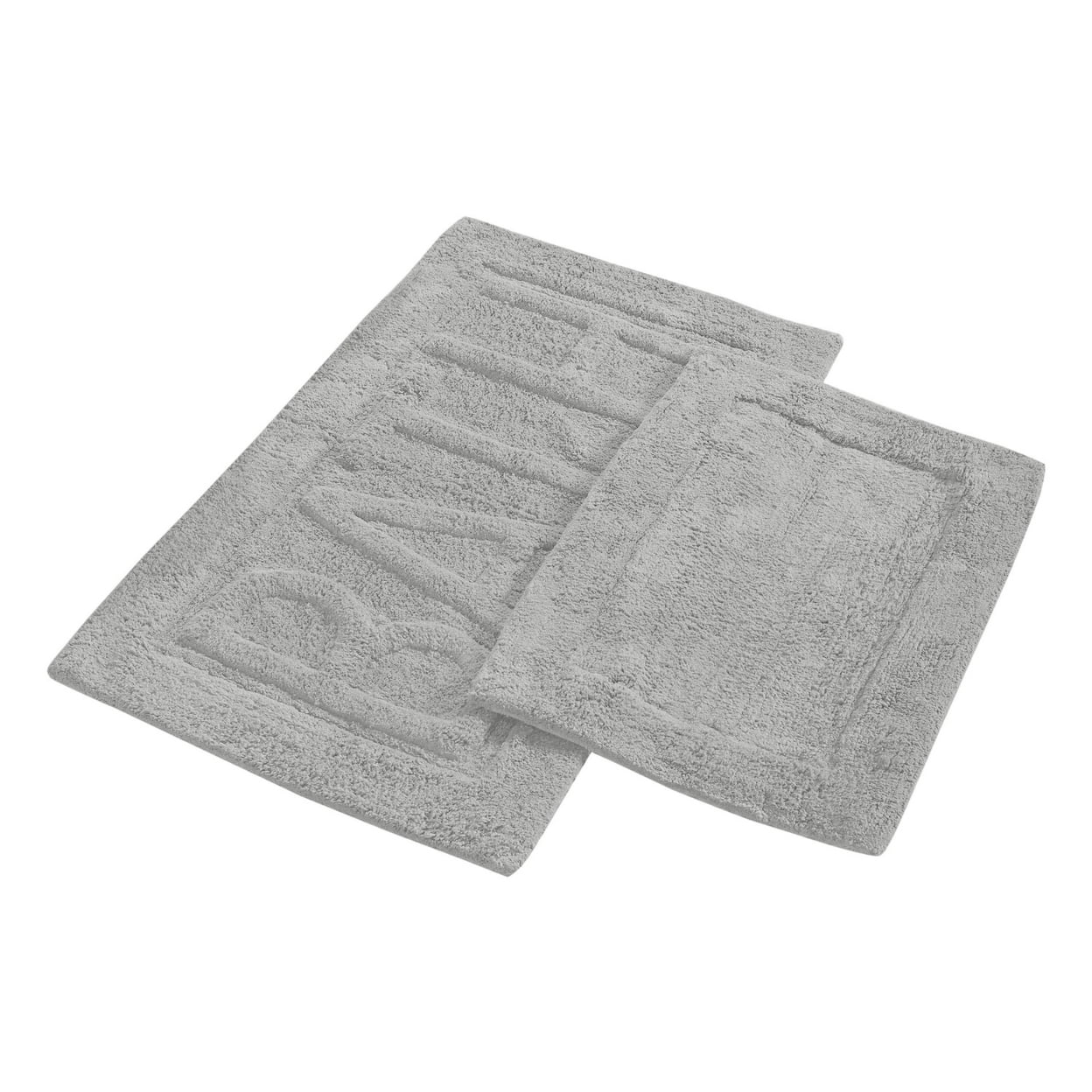 Benjara Veria 2 Piece Bath Mat with BATH Sculpted Details, The Urban ...