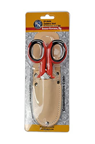 Benner-Nawman UP-B606 Splicer Scissor and Knife Set, Red - Walmart.com