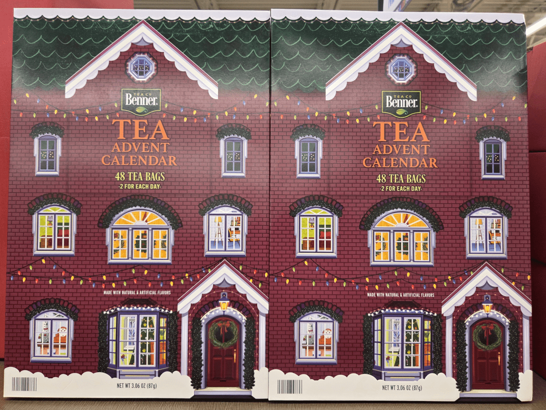 Benner Tea Advent Calendar 48 Tea Bags 3.06oz 87g (2 Boxes) - Walmart.com