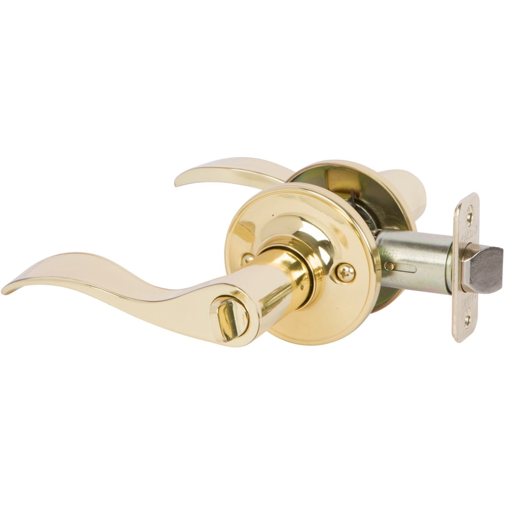 Callan Bennett Privacy Lever Set, Bright Brass - Walmart.com