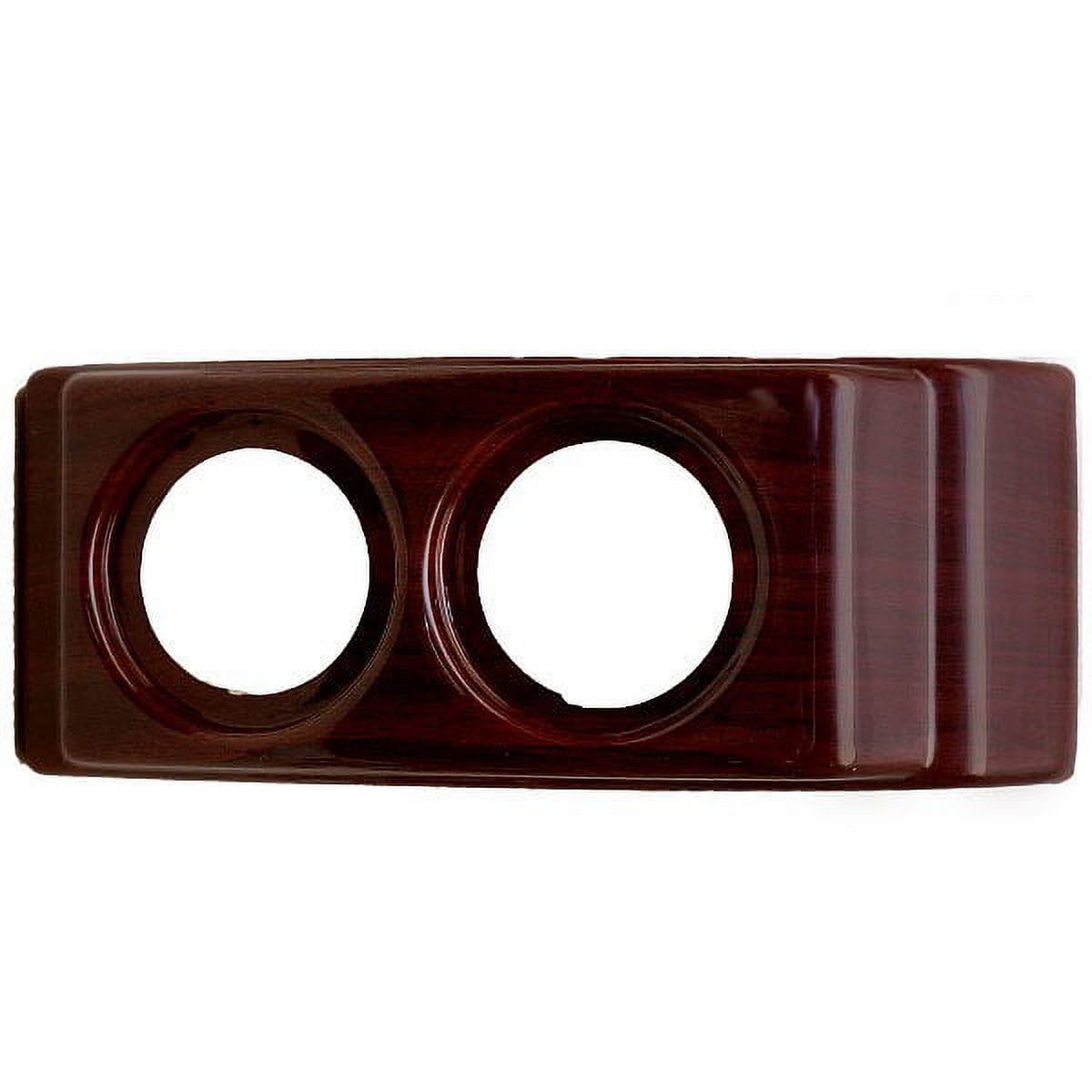 Bennington Boat Gauge Panel Blank | Cherry Woodgrain 15 1/2 x 6 1/4 ...