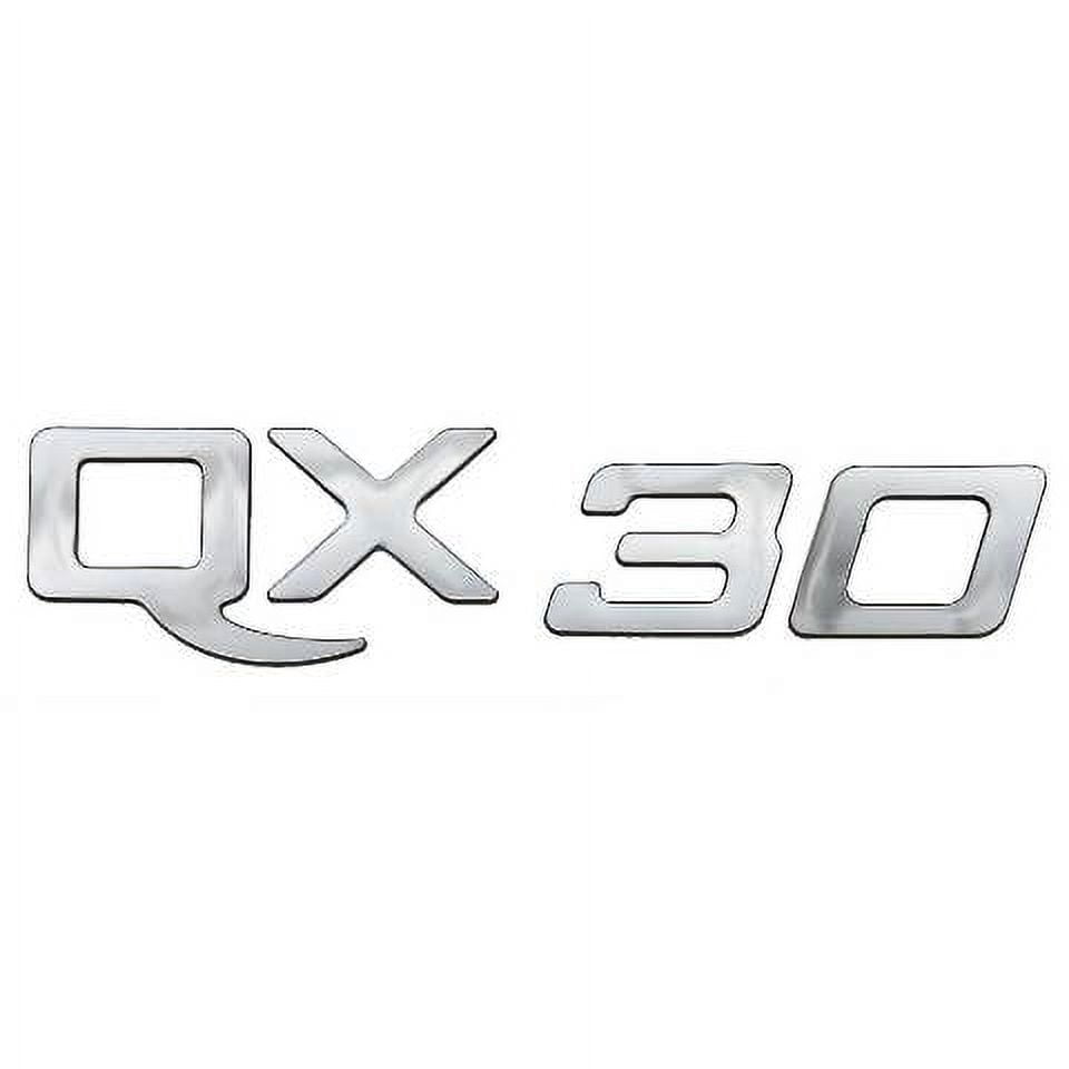 Bennington Boats Raised Decal | QX 30 Silver 10 1/8 x 2 3/8 Inch ...
