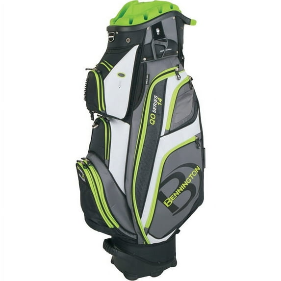 Bennington QO Series 14 Golf Cart Bag, Lime, 10 lbs - Walmart.com