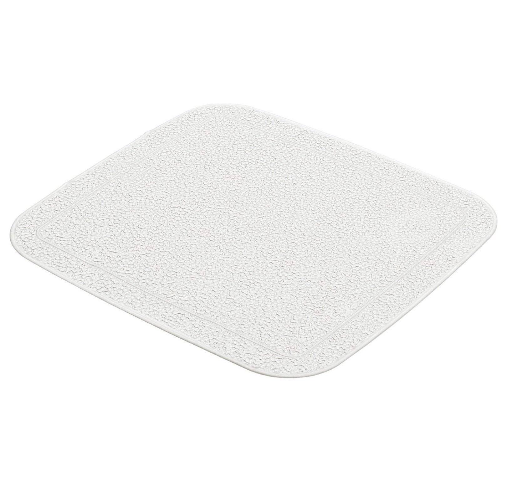 Bennium Java Plus PVC Shower Stall Mats (21.7x21.7, White) - Walmart.com