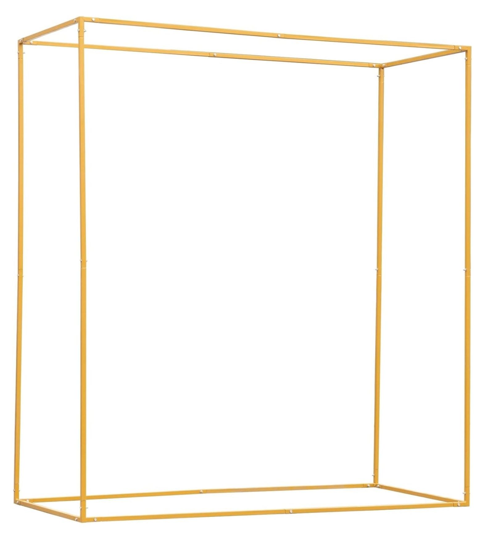 Bennium Wedding Arch for Ceremony 5Ft Wide 7Ft High, Metal Arches ...