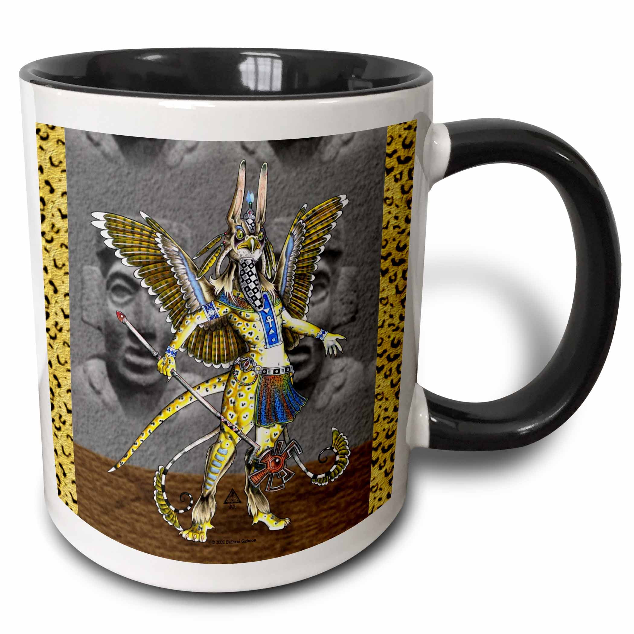 3drose, Bennu-nahroe Antropormorphic Sphynx Gryphon Fantasy Art, 15oz ...