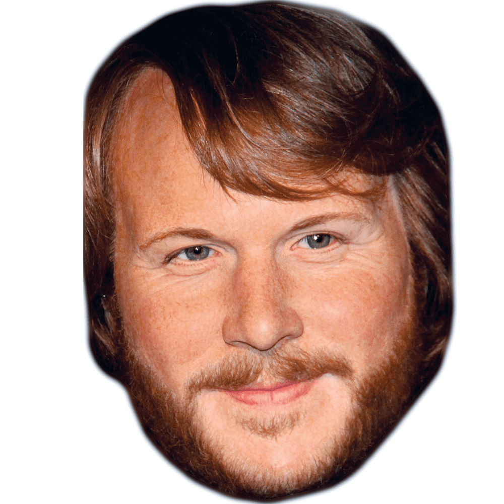 Benny Andersson (Classic) Flat Cardboard Face - Walmart.com