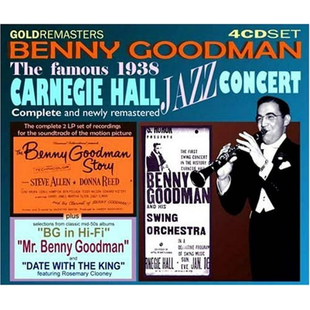 Benny Goodman - Famous 1938 Carnegie Hall Jazz Concert - Music & Performance - CD - Walmart.com