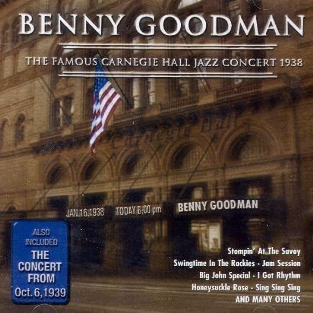 Pre-Owned Benny Goodman Famous Carnegie Hall Jazz Concert 1938 (Live ...