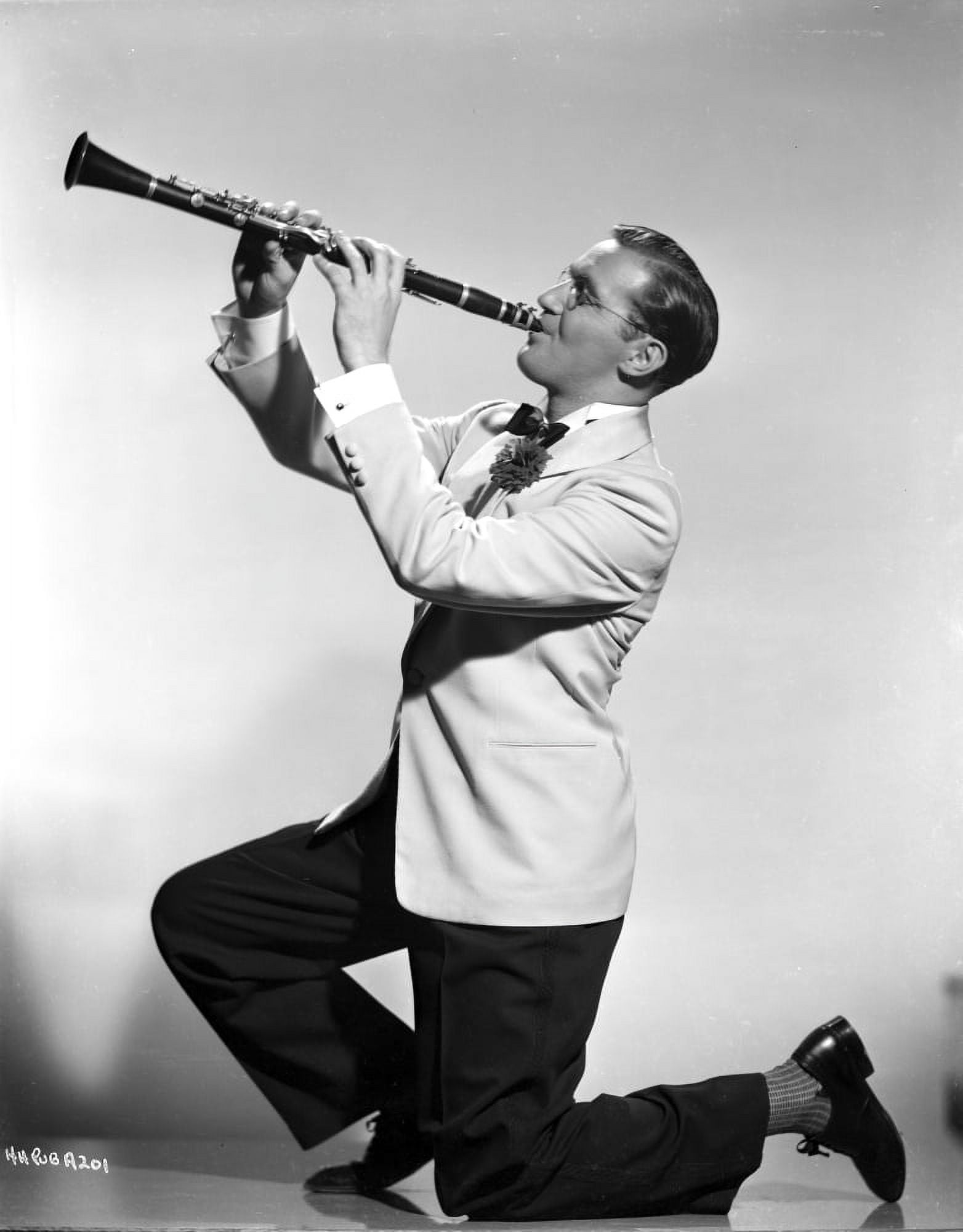 Benny Goodman playing a clarinet Photo Print (24 x 30) - Walmart.com