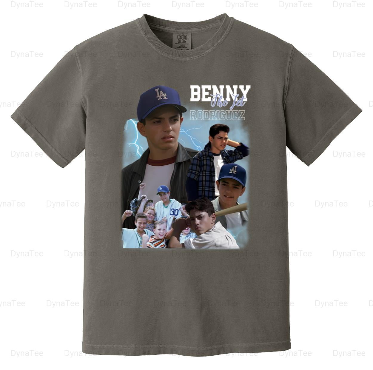 Benny Jet Rodriguez Sandlot Movie Baseball 90s The Jet Squints Comfort Color T-Shirt V40463 ...