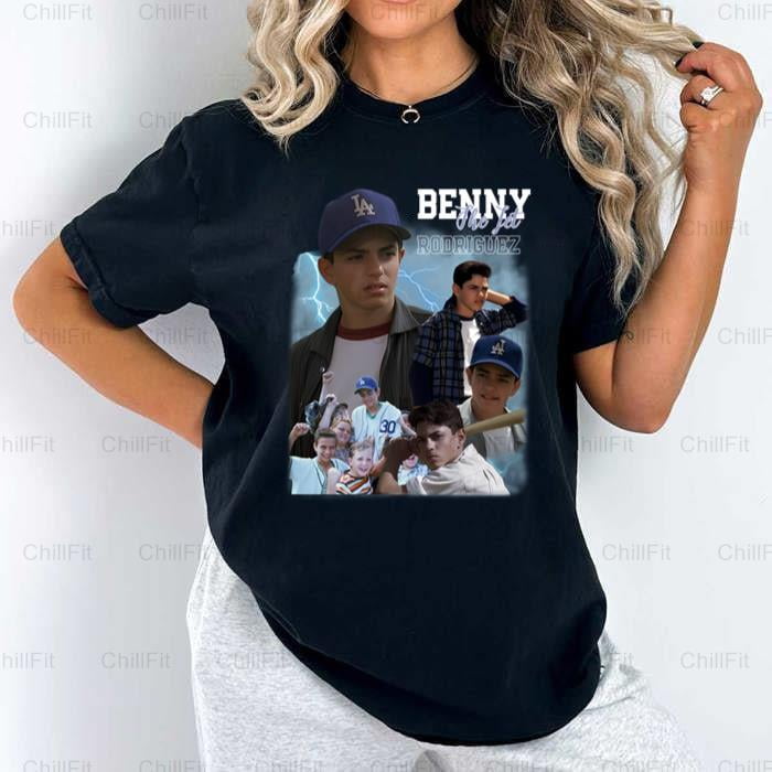 Benny Jet Rodriguez, Sandlot Movie Baseball, 90s The Jet, Squints, V40463 Comfort Color T-Shirt ...