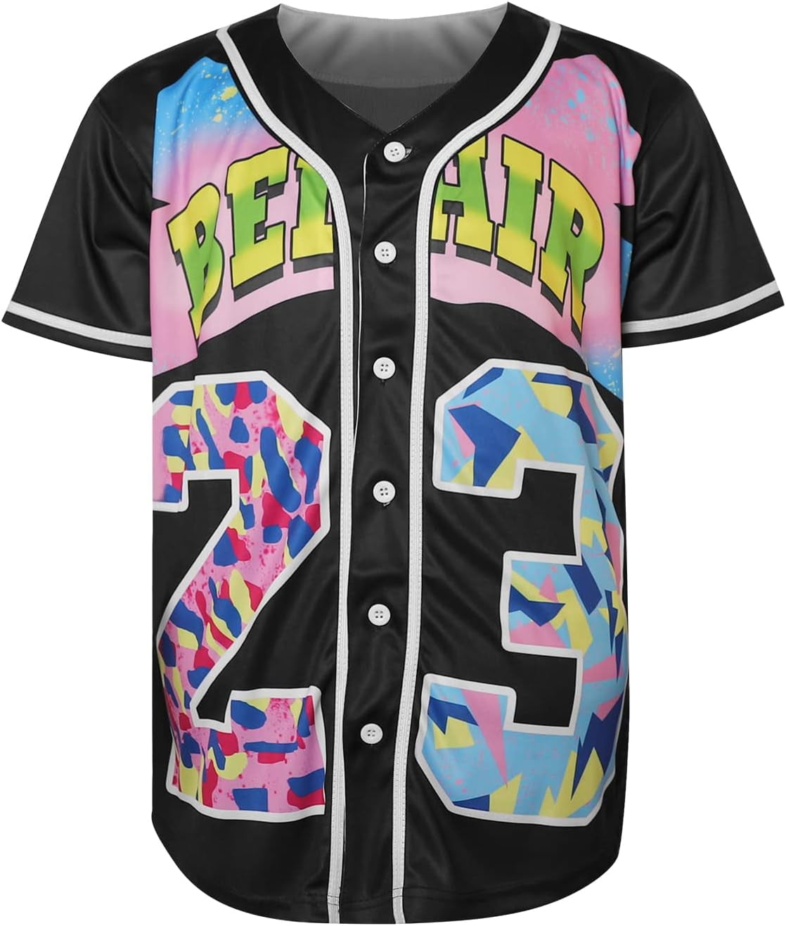 Benny 'The Jet' Rodriguez 30 The Sandlot Bel Air Short Sleeve Squints ...