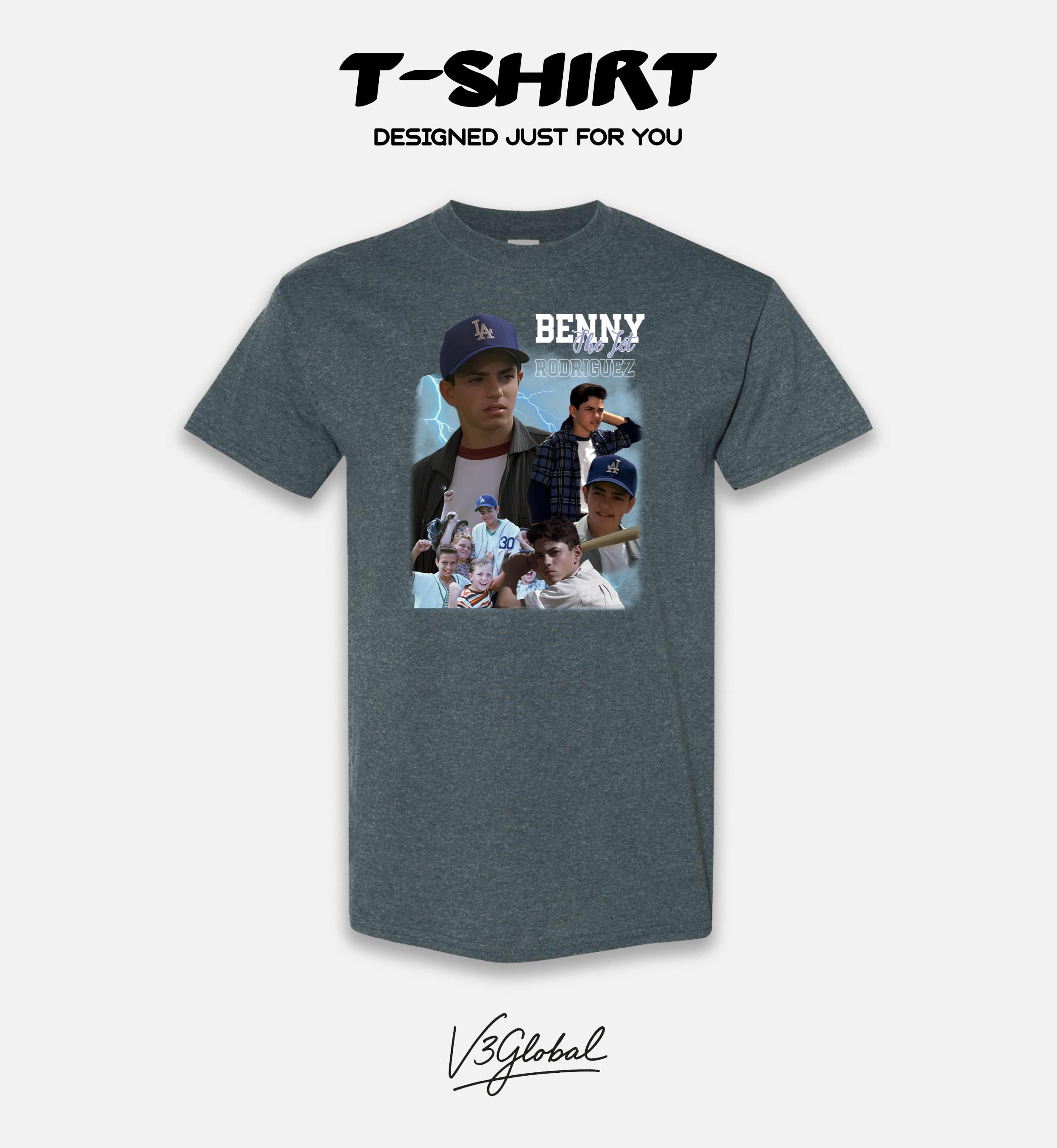 Benny The Jet Rodriguez The Sandlot Two-Sided Baseball Movie Fan T ...