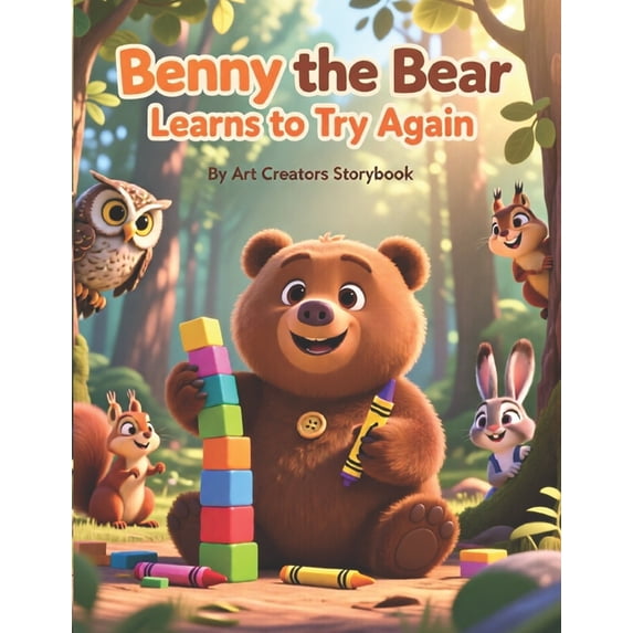 Benny the Bear Social-Emotional Learning Benny the Bear Learns to Try ...