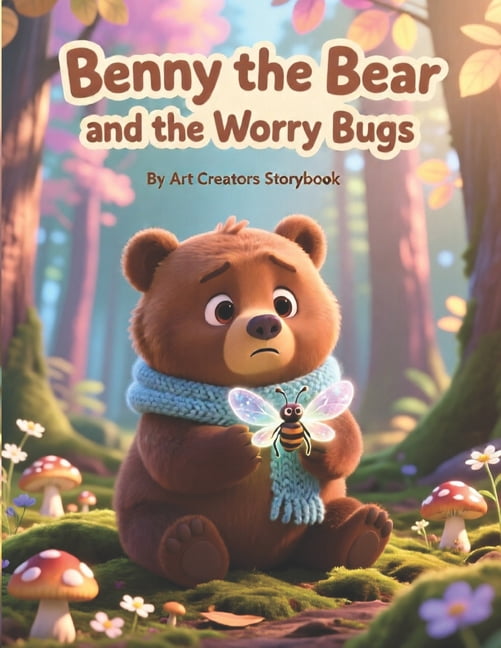 Benny the Bear and the Worry Bugs: A Calming Picture Book About Anxiety ...