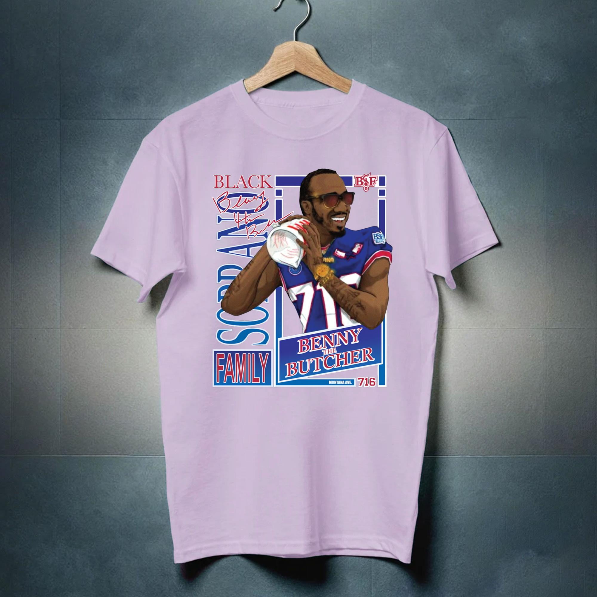 Benny the Butcher BSF x Bullalo Bills T-Shirt-TH40277 - Walmart.com