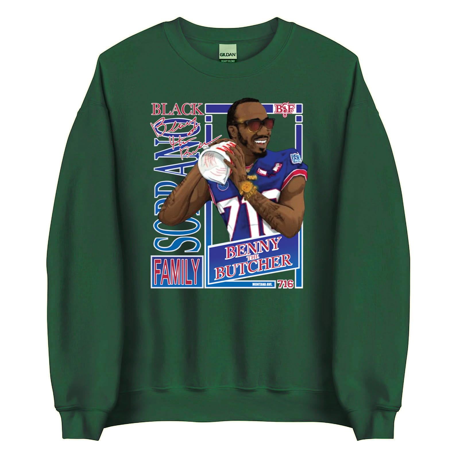 Benny the Butcher BSF x Bullalo Bills T-Shirt-TH40277 - Walmart.com