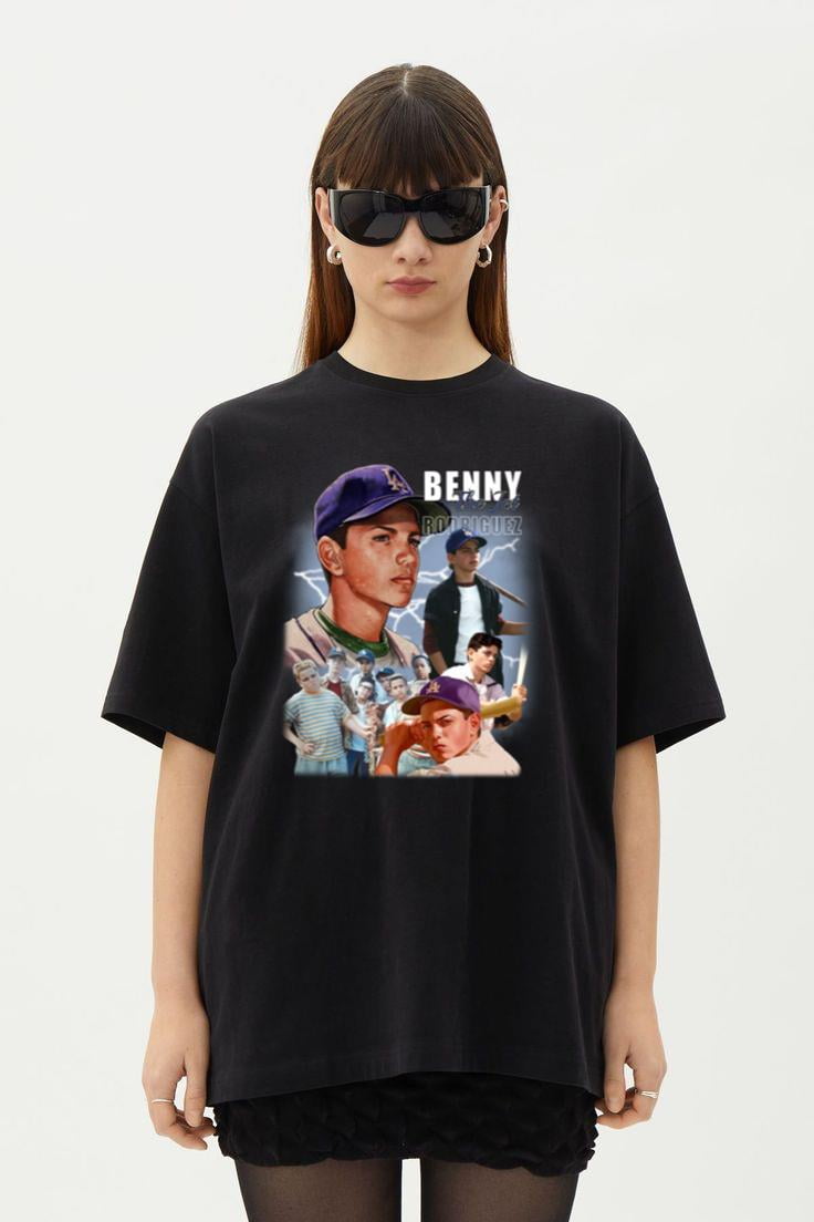 Benny the Jet Rodriguez T-shirt, Sandlot Baseball Movie Classic ...