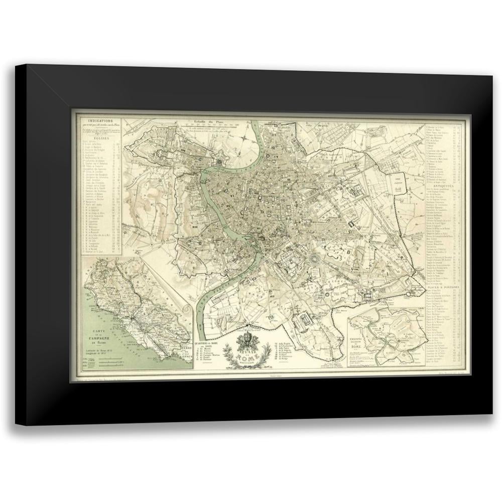 Benoist, Felix 24x17 Black Modern Framed Museum Art Print Titled ...