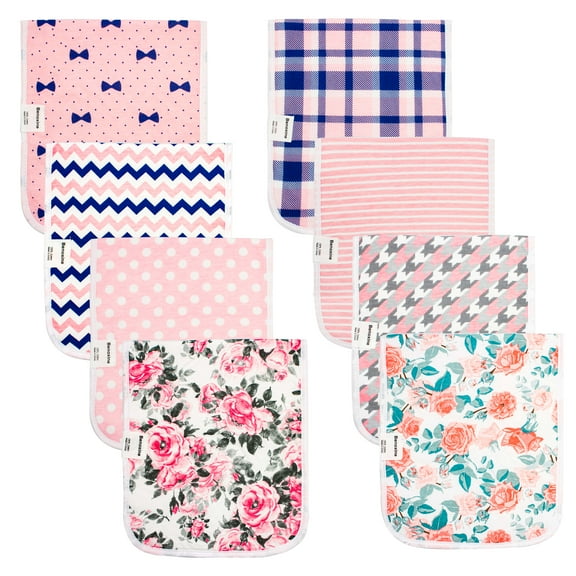 Baby Boy Burp Cloths Lot Of 4 Gerber Hedgehog Fox Nip - Walmart.com