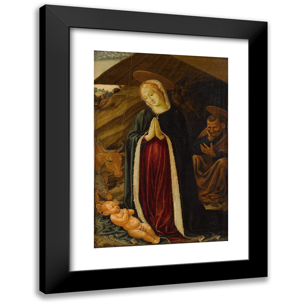 Benozzo Gozzoli 11x14 Black Modern Framed Museum Art Print Titled - The ...