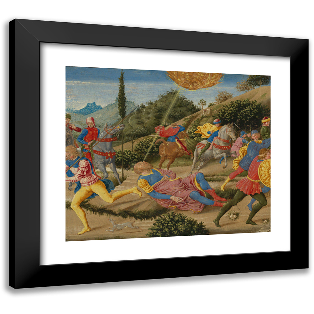 Benozzo Gozzoli 14x12 Black Modern Framed Museum Art Print Titled - The ...