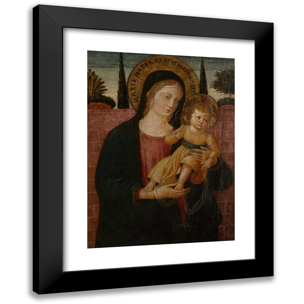 Benozzo Gozzoli 14x18 Black Modern Framed Museum Art Print Titled ...