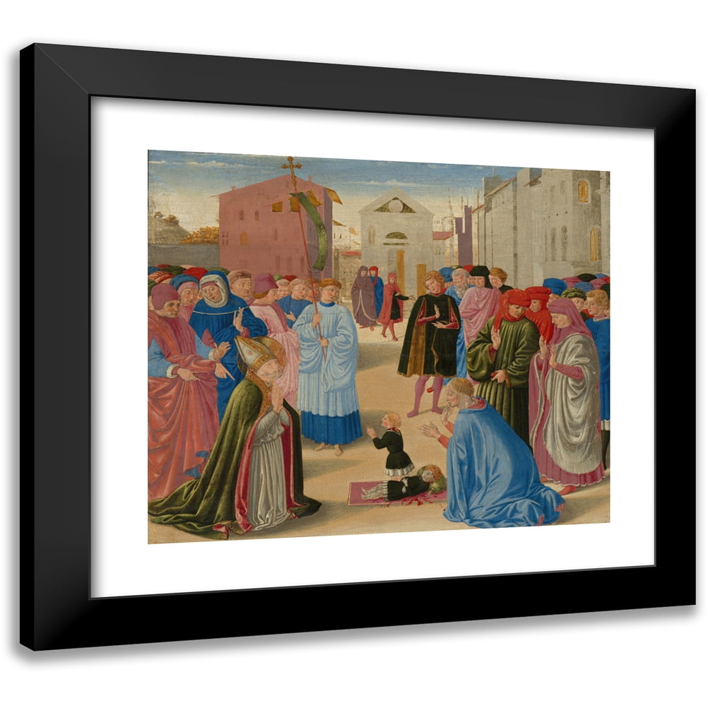 Benozzo Gozzoli 17x15 Black Modern Framed Museum Art Print Titled ...